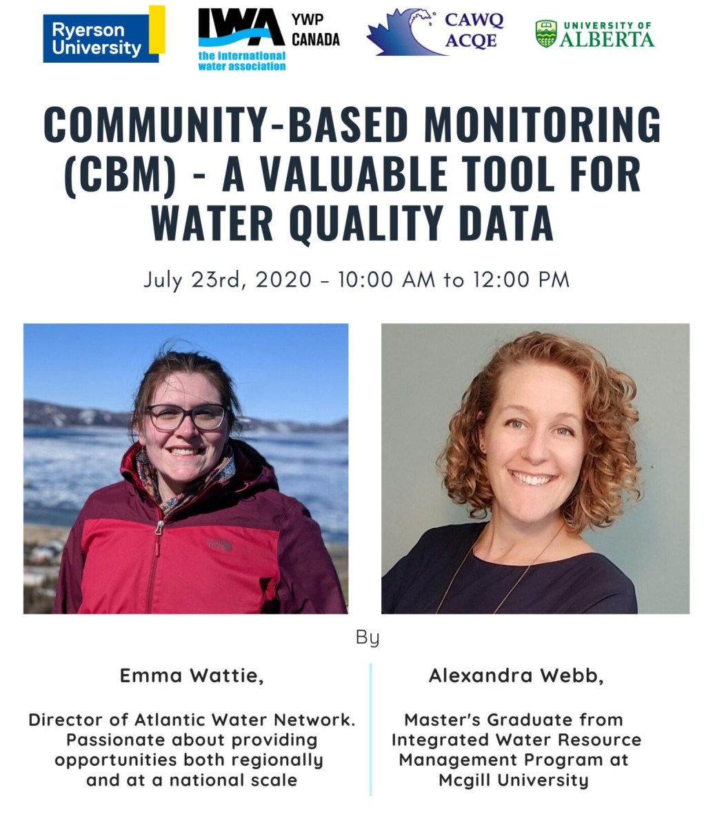 Community Based Monitoring (CBM): A Valuable Tool for Water Quality ...