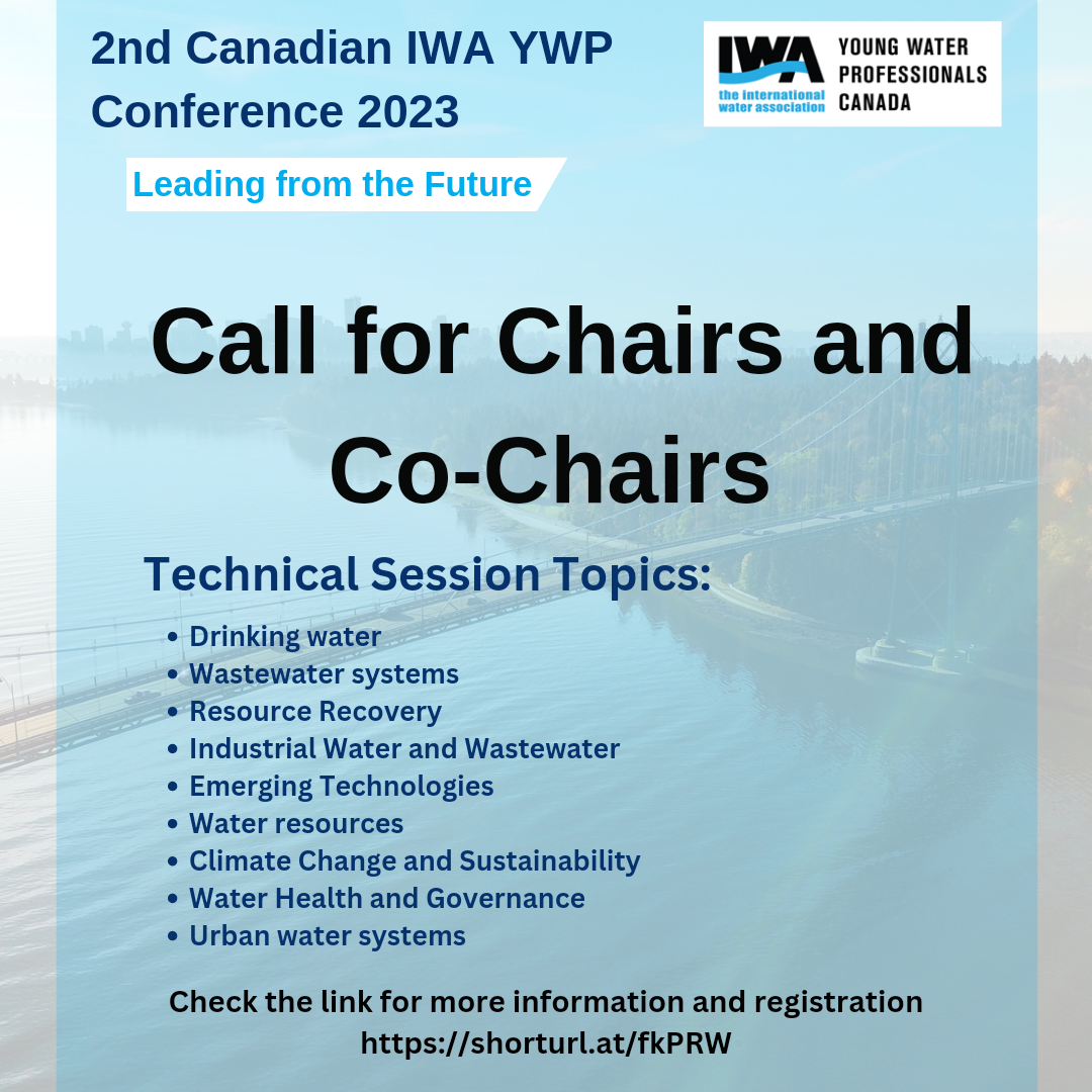 Call for Session Chairs – IWA YWP Canada