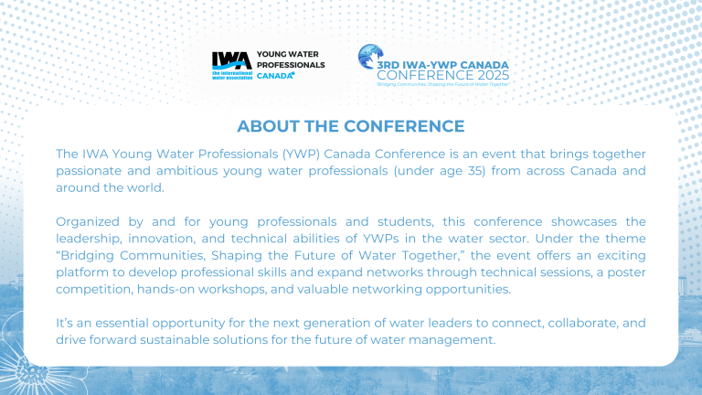 3rd IWA-YWP Canada Conference – IWA YWP Canada